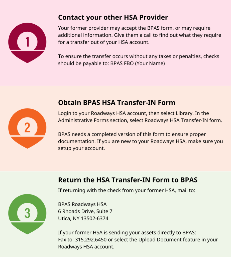 Transferring an HSA into your Roadways HSA - BPAS University